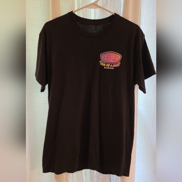Ron Jon | Shirts | Mens Medium Shortsleeve Black Tshirt Ron Jon Fish ...